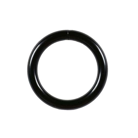 1 Inch Black Plated Metal O Ring