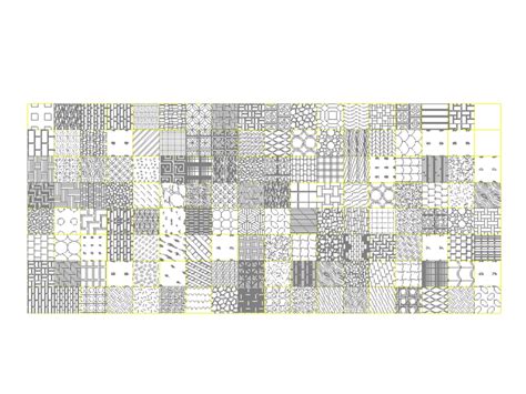 Hatch Textures In Dwg 3326 Kb Cad Library