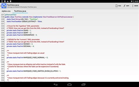 Texteditors Wiki Quick Edit