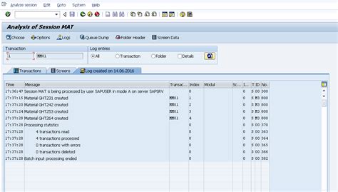 Uploading The Master Recordsmm01 To Sap System Using Session Method