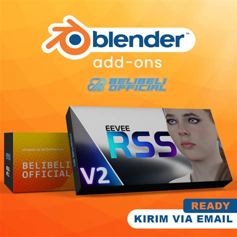 jual 3d blender addon real skin shader v2 for blender 3d shopee