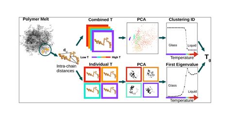 Data Driven Identification And Analysis Of The Glass Transition In Polymer Melts Acs Macro Letters