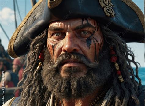 The Infamous Pirate Blackbeard Emerges In Vivid Detail His Weathered