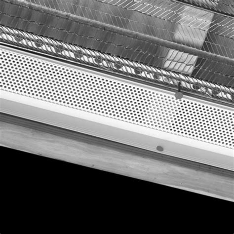 Clog Free Continuous Soffit Vent For Stucco Soffit Plastic Components