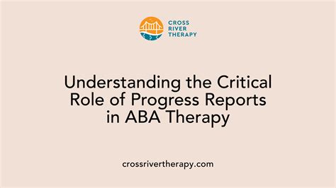 How To Make The Most Of Aba Therapy Progress Reports