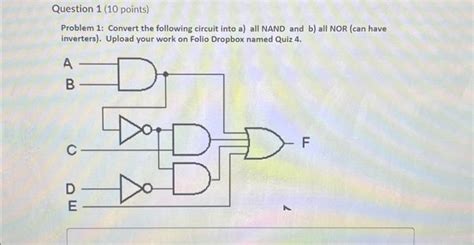 Question 1 10 Points Problem 1 Convert The