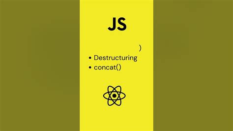 Before Reactjs Master These Js Es6 Concepts First Shorts