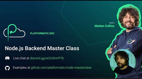 platformatic on linkedin masterclass mastering node js backends
