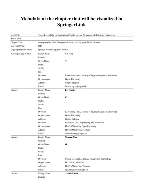 Pdf Incompressible Fluid Computation Based On Polygonal Finite