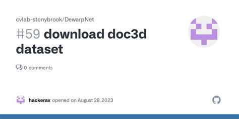 download doc3d dataset · issue 59 · cvlab stonybrook dewarpnet · github