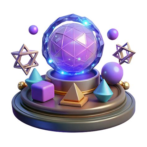 Abstract 3d Geometric Shapes A Conceptual 3d Depiction Of Abstract Geometric Shapes Focusing On