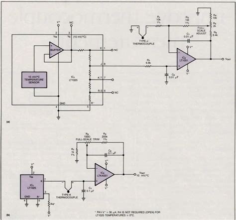 Thermocouple Circuit Proteus