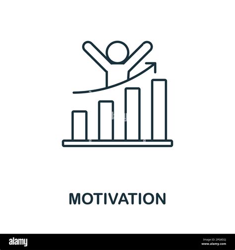 Motivation Line Icon Simple Colors Elements From Marketing Collection
