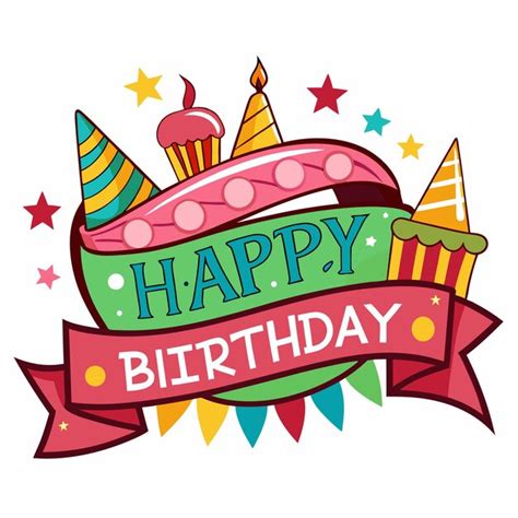 Счастливого дня рождения Премиум Ai сгенерированный вектор