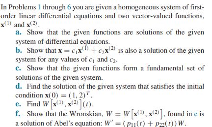 Solved Problems Through You Are Given A Homogeneous Chegg