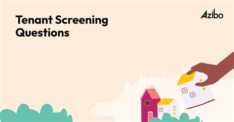 Everything You Need To Know About Tenant Screening Questions Azibo