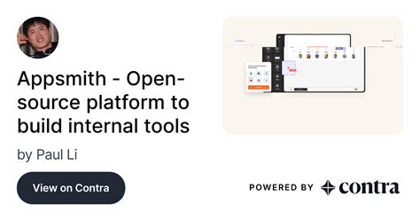 Appsmith Open Source Platform To Build Internal Tools By Paul Li
