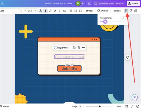 How To Outline Text In Canva A Step By Step Canva Tutorial