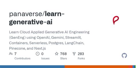 Github Panaverselearn Generative Ai Learn Cloud Applied Generative