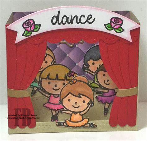 StampOwl S Studio Dance Shadow Box
