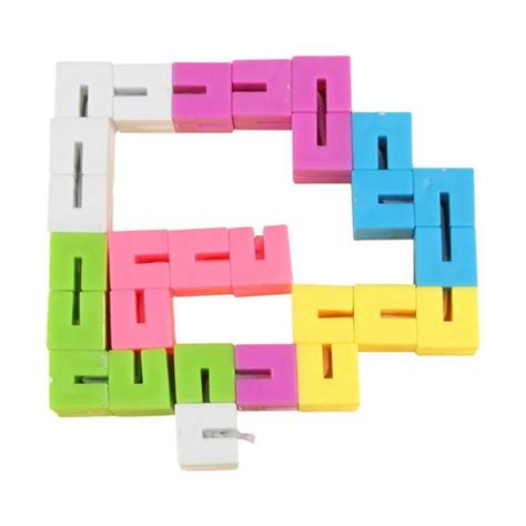 Fidget Snake Cube Stocking Stuffers Fidget Snake Twist Puzzle Smooth