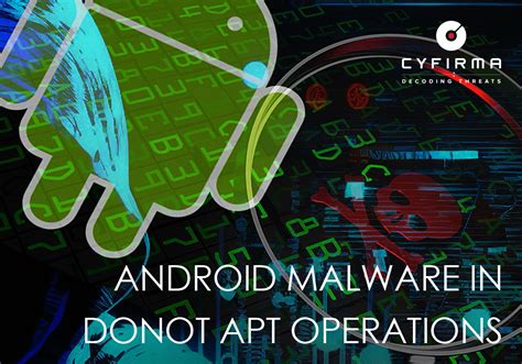 Android Malware In Donot Apt Operations Cyfirma