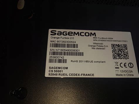 Modem Sagemcom Orange Funbox 2 0 12537761900 Oficjalne Archiwum Allegro