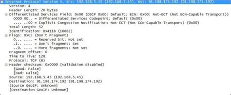 IP Header Study CCNA