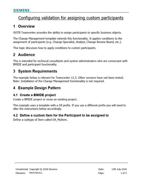 Validating Custom Participants Pdf Copyright Filename