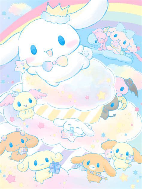 Mokona O0v0ot Cappuccino Cinnamoroll Chiffon Cinnamoroll