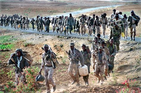 Eritrean Soldiers Marching Off To War Workers Photos Archive