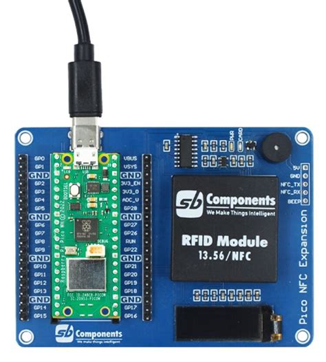 Nfc Expansion For Raspberry Pi Pico Mhz Rfid Expansion Board Read And Write Nfc Expansion