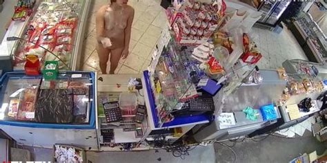 Naked Teen In Store Rubs Yogurt On Her Self Tnaflix