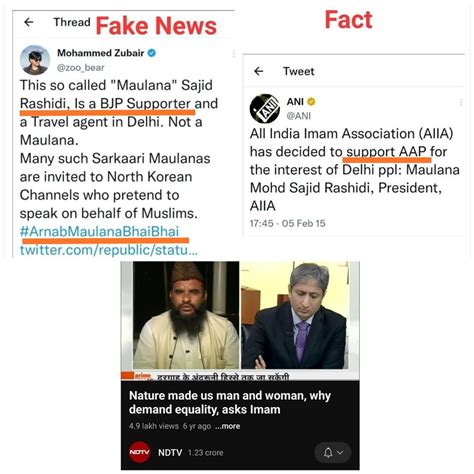 anshul saxena on twitter 2 alt news co founder mohammed zubair also