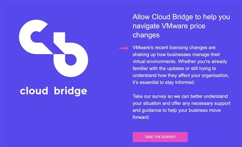 Cloud Bridge On Linkedin Survey Vmware Awsmigration Cloudsolutions Cloudbridge Awspartner
