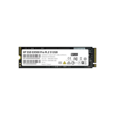 Hp Ex Pro Gb Nvme Pc Ssd Pcie Gen Gt S X M D Nand Internal Solid Hard