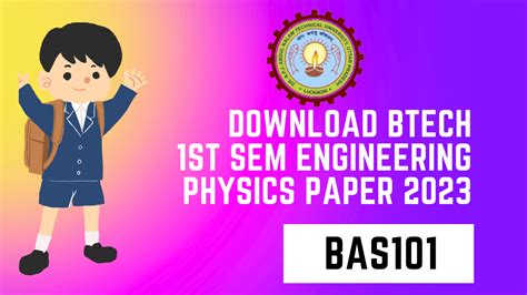 Download Btech 1st Sem Engineering Physics Paper Bas101 Aktu Notes Hub