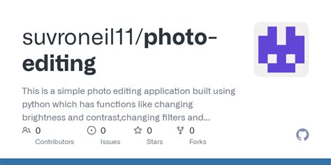 GitHub Suvroneil Photo Editing This Is A Simple Photo Editing Application Built Using
