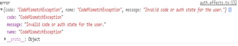 Code Codemismatchexception Message Invalid Code Or Auth State For The User · Issue 3066