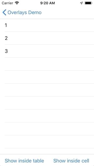 GitHub Npu Pak Ios Lib Overlays Show Any View Atop Of A View Controller Content