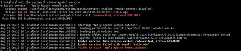 After The Kpatch Install Xxx Ko On Openeuler The Machine Was Restarted The Kpatch Service