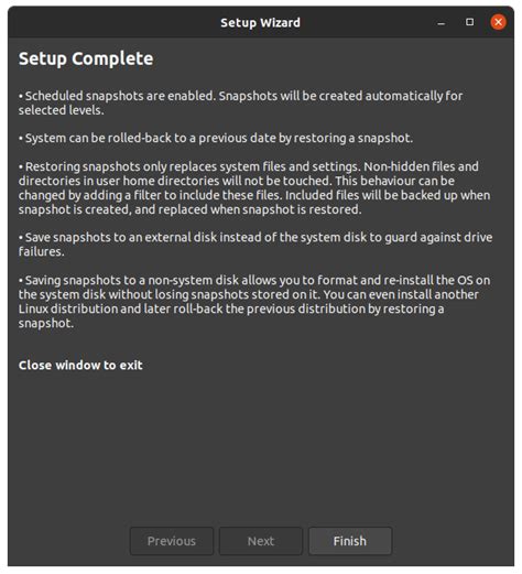 Backup Your Linux Install With Timeshift Hometechhacker