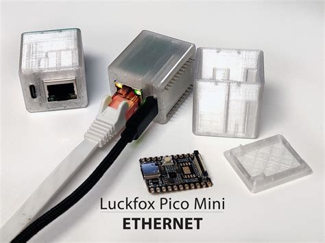Luckfox Pico Mini Enclosure With Ethernet By Sorx14 Makerworld Download Free 3d Models