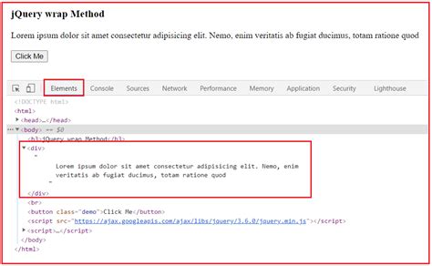 Jquery Wrap And Unwrap Elements Dot Net Tutorials