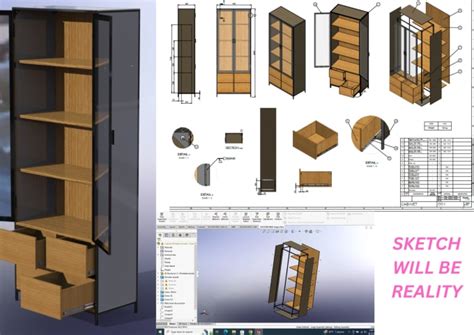 Do Sheet Metal Design Production Drawing Dxf 3d Model In Solidworks By Ruudesign Fiverr