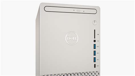 Dell Xps 8940 Desktop With Optical Drive White 3d Model Cgtrader