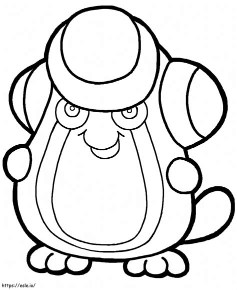 Palpitoad Pokemon Coloring Page