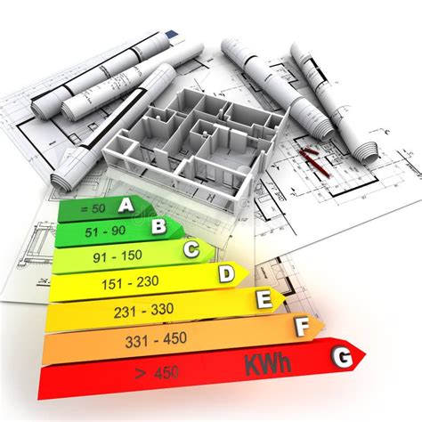 Energy Efficient Rated Construction Stock Illustration Illustration Of Insulation Electricity