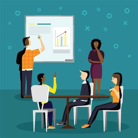 Premium Vector Business Success Space Dynamic Visualization Of