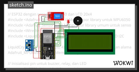 Mpu6050 Wokwi Esp32 Stm32 Arduino Simulator